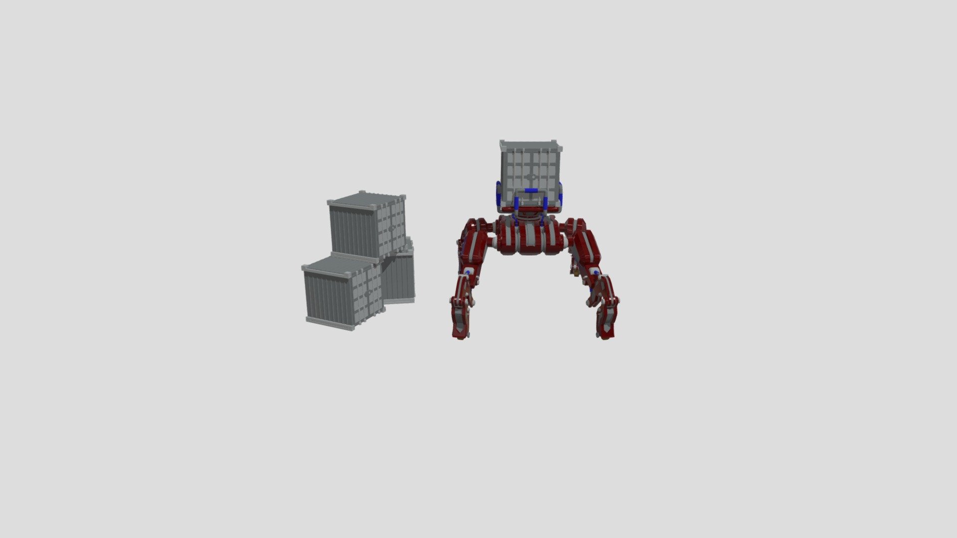 "Cargo-bot" XYZ HW - Download Free 3D model by 7n1DC [a2437ef] - Sketchfab