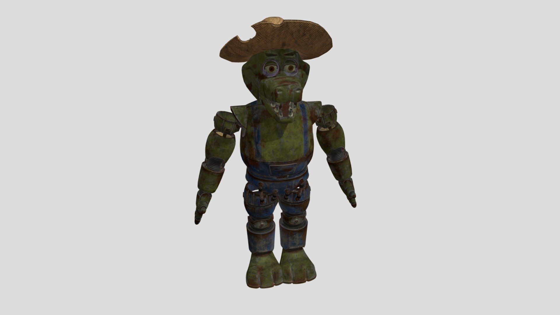 Springlock Monty [FNaF: Secret Of The Mimic] - Download Free 3D model ...
