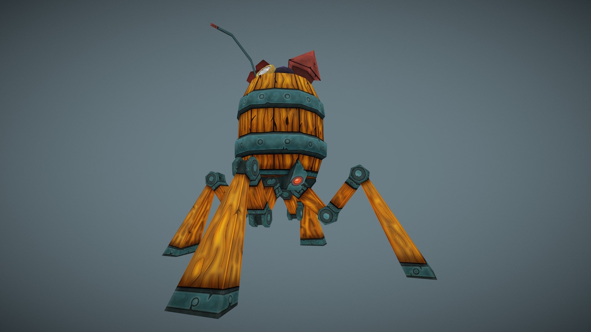 Spider Mine - 3D model by jcolon (@jcjcolonjus06) [a246e52] - Sketchfab