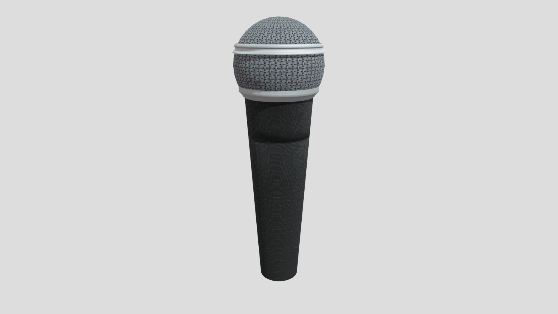 low poly-High detail microphone - Download Free 3D model by herid ...