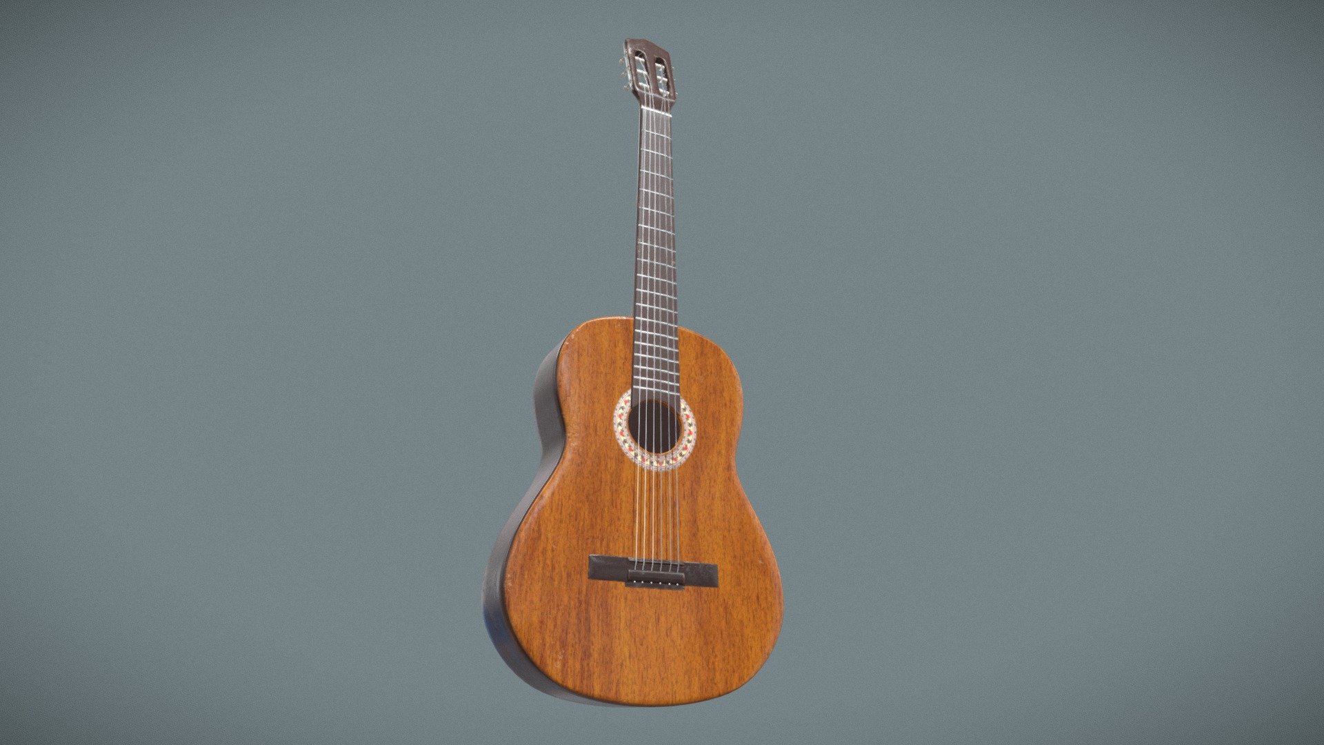 CLASSIC GUITAR MODEL - Buy Royalty Free 3D model by lefozi [a24b1e1 ...