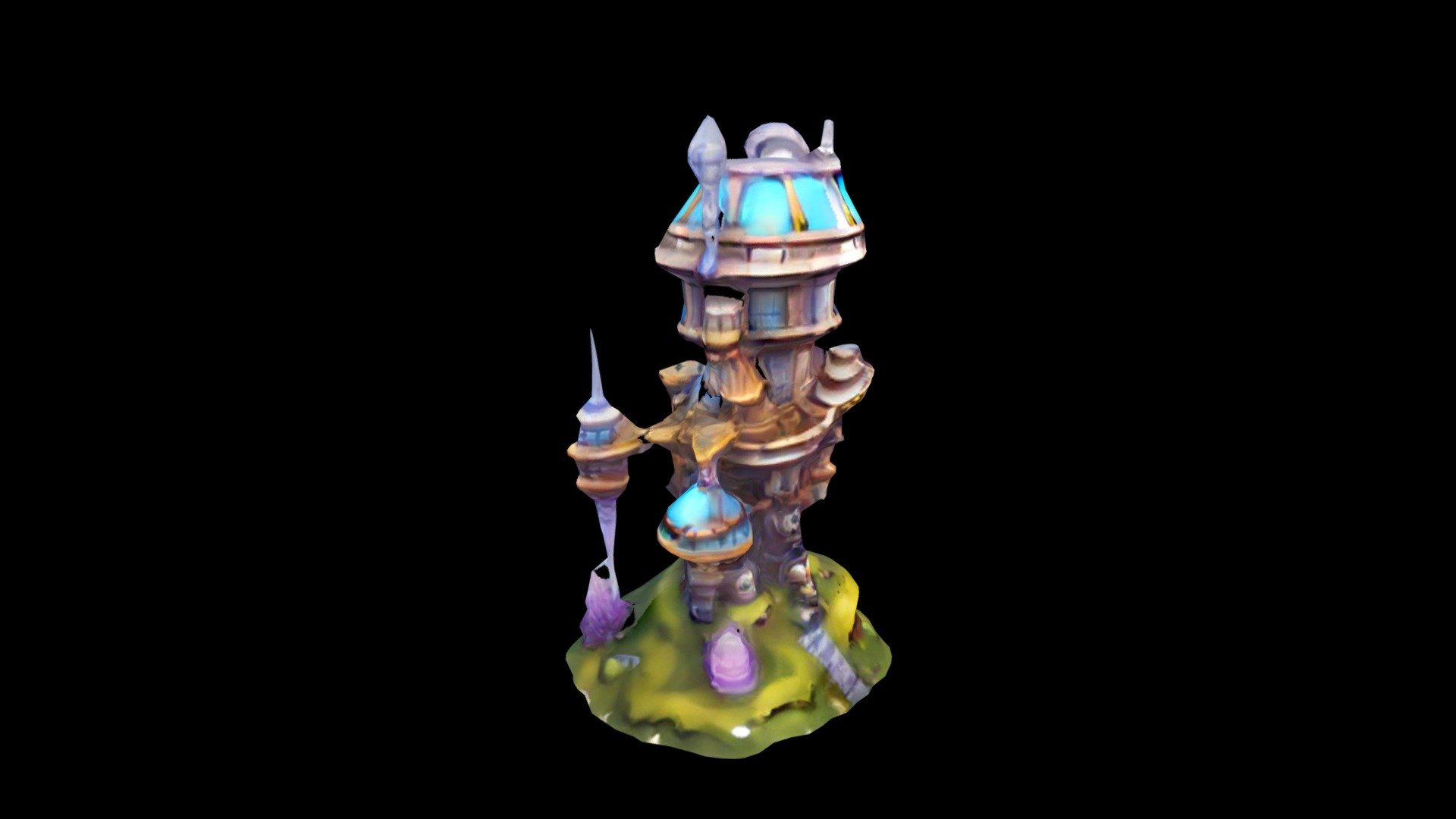Tower Fall RTS building 0102b50d-09e1-4b5b-b6c2- - Download Free 3D ...