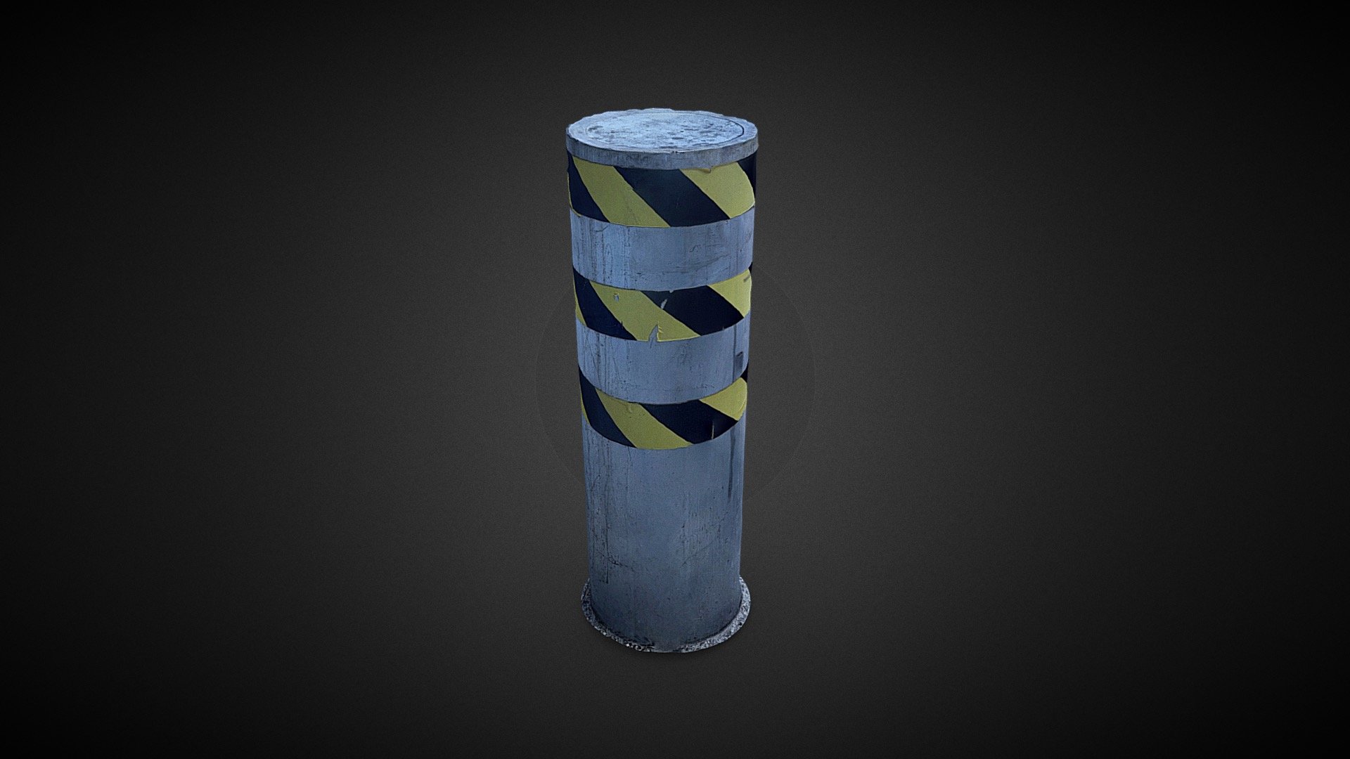 Metallic road block - Download Free 3D model by chabychab [a24c075 ...