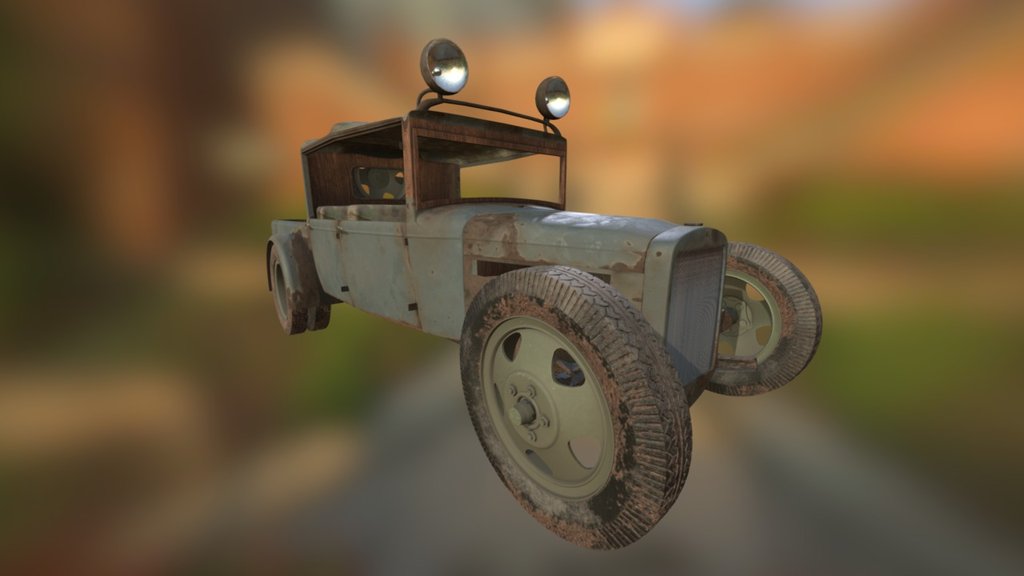 GAZ RAT-ROD - 3D model by l-odin [a24c46d] - Sketchfab