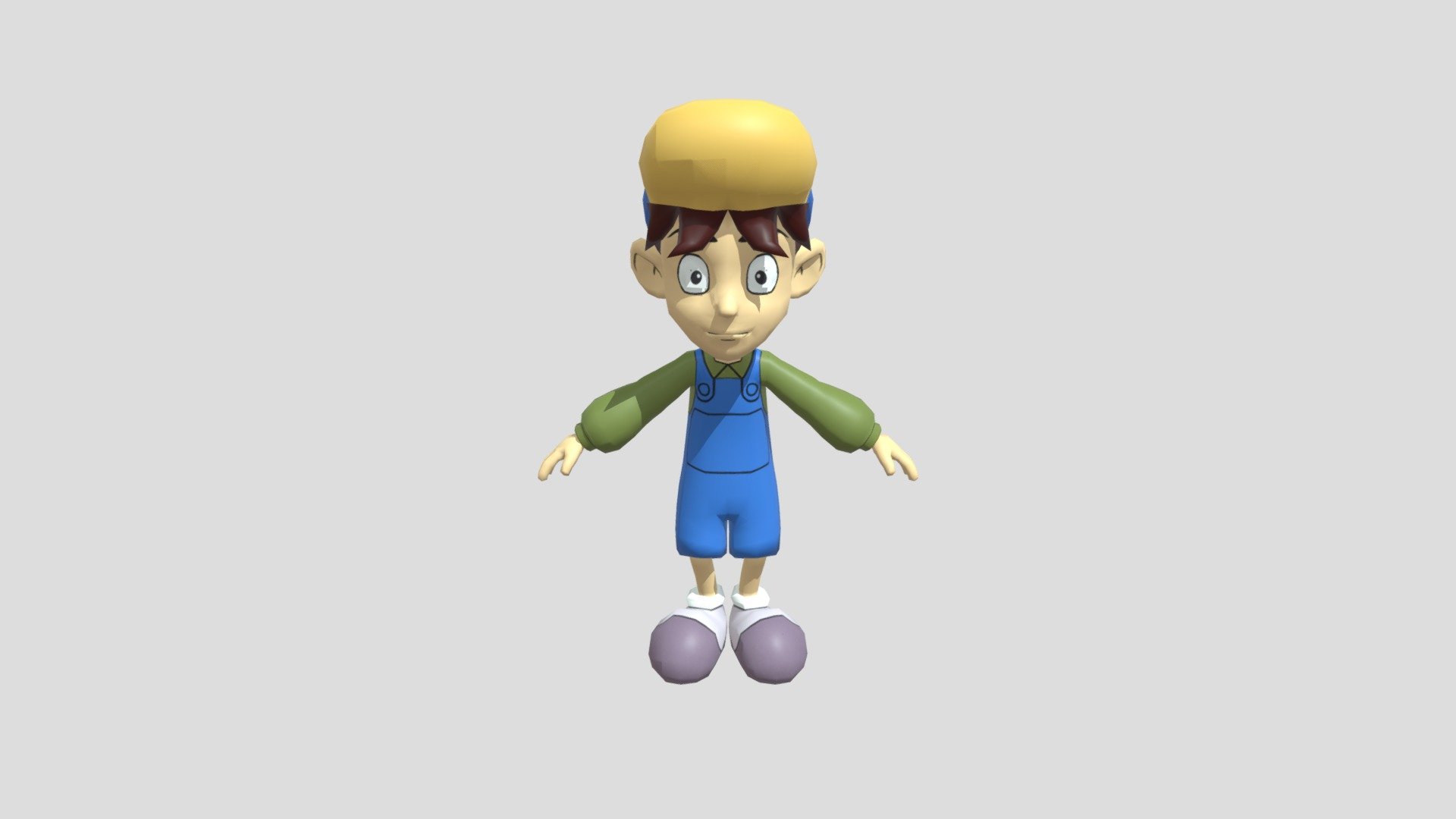 Godinez (El Chavo) - Download Free 3D model by Guilherme Navarro ...