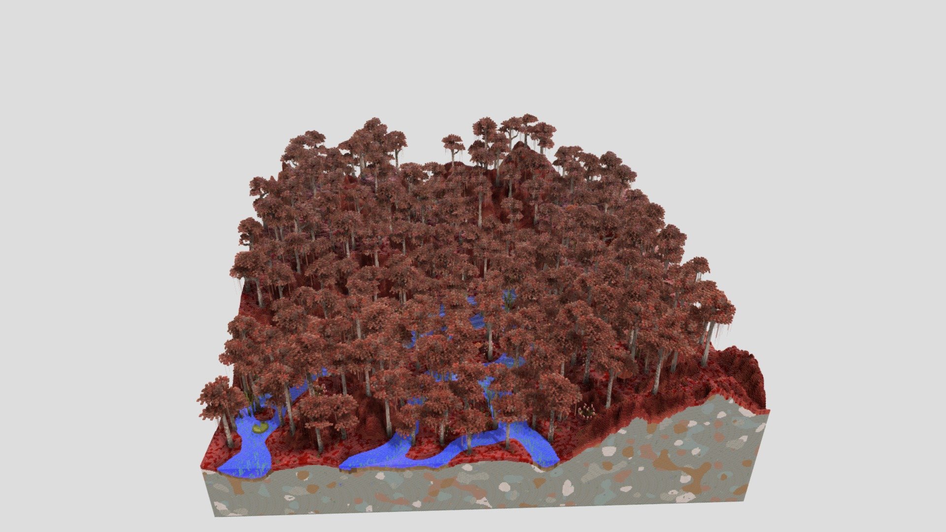 Red Forest 512x512 - 3D model by Senior Studios (@seniorstudios ...