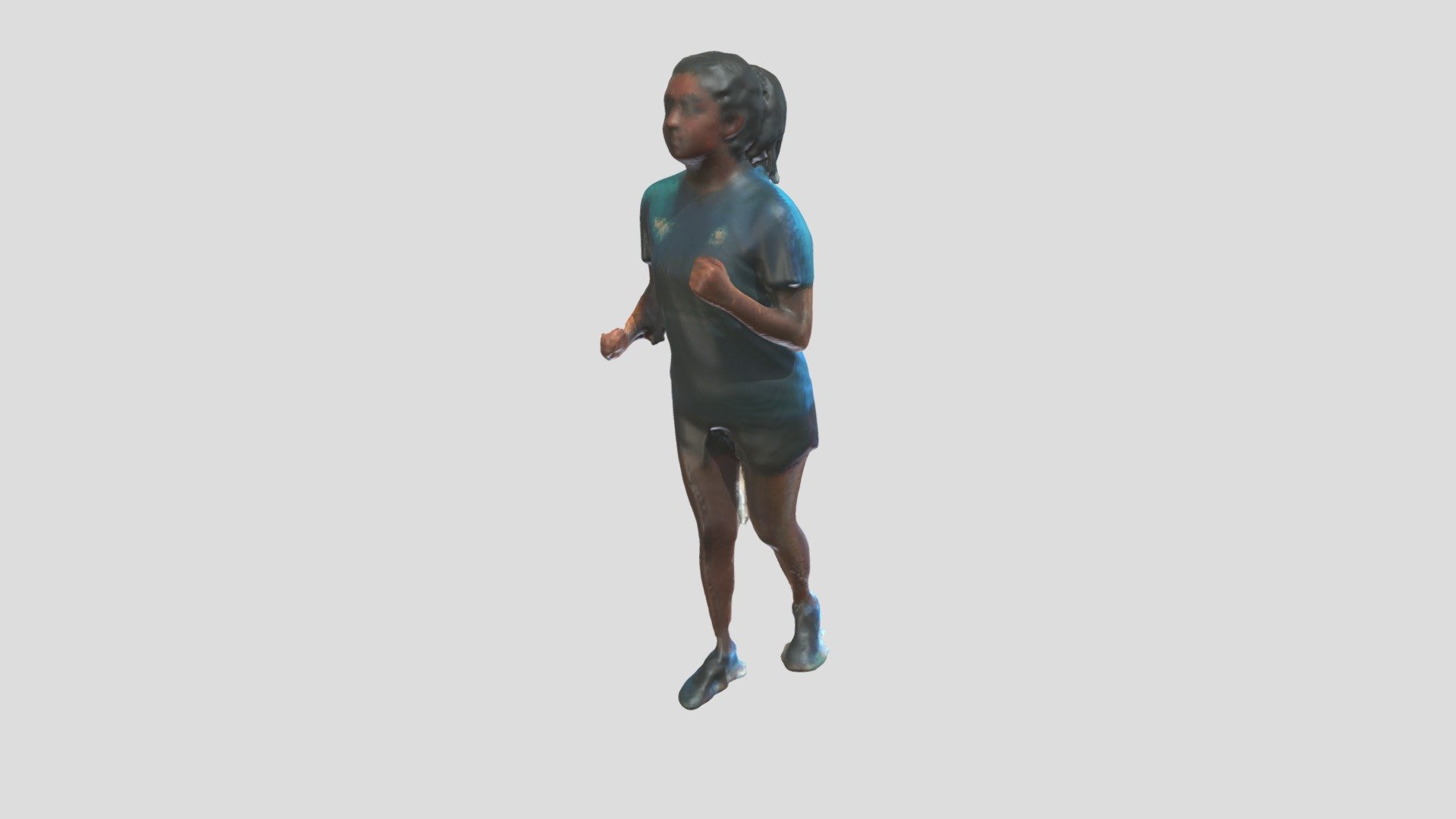 Michelle running - 3D model by Headsketch.xyz (@headsketch) [a24ec3a ...
