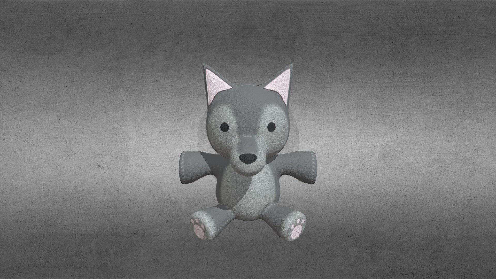Wolf Plushie - Download Free 3D model by Jose Daniel Montelongo ...