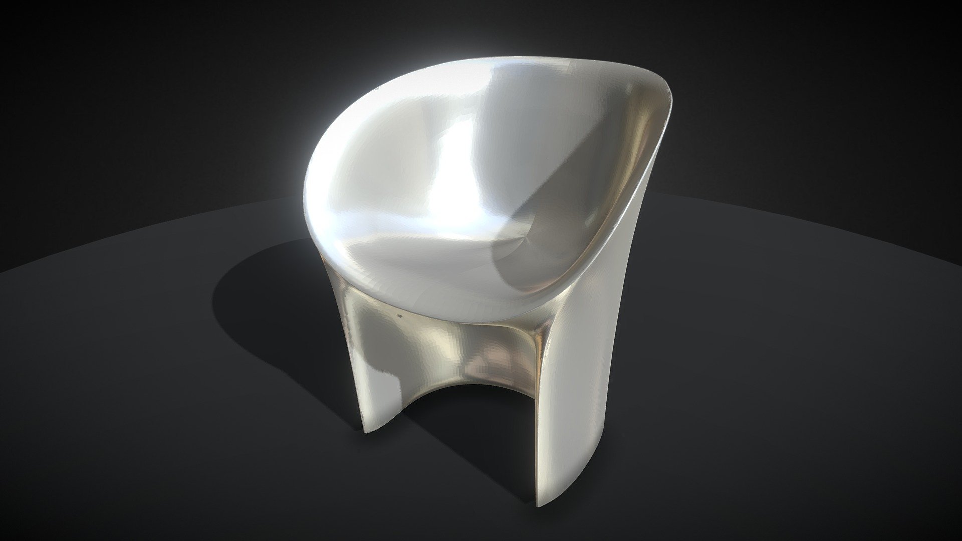 Moon Chair - 3D model by vnuelondon [a24f9fa] - Sketchfab