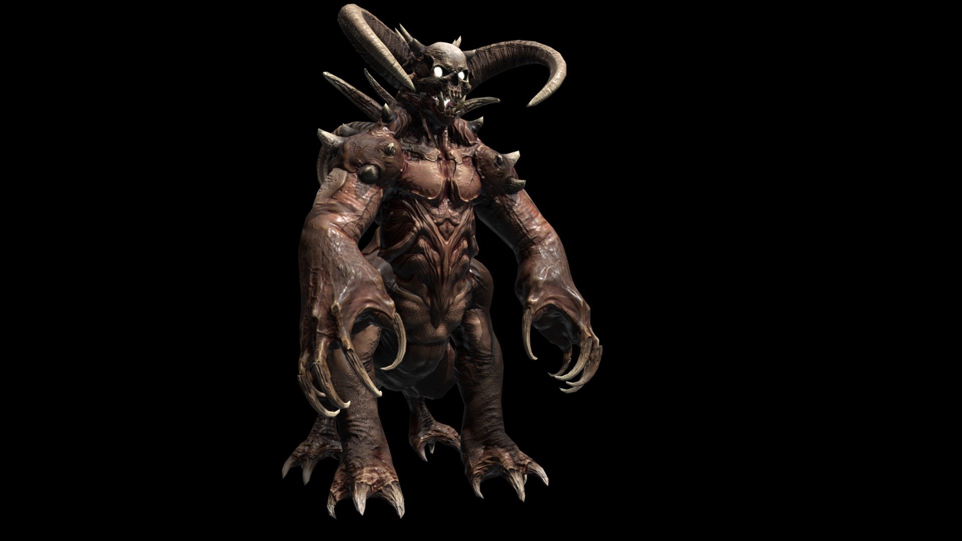 Hell Hound - Buy Royalty Free 3D model by dremorn [a2502fb] - Sketchfab ...