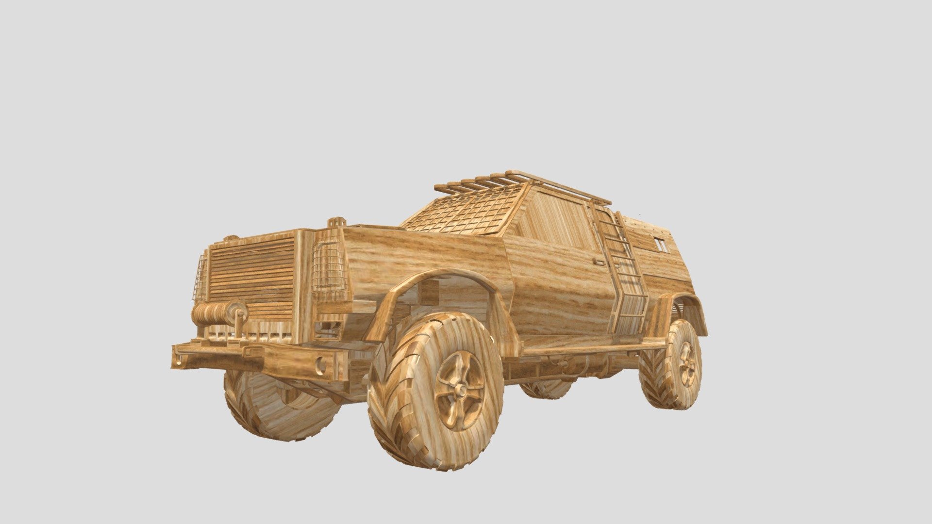wood car - Download Free 3D model by turdalievxusnidin518 [a252305 ...