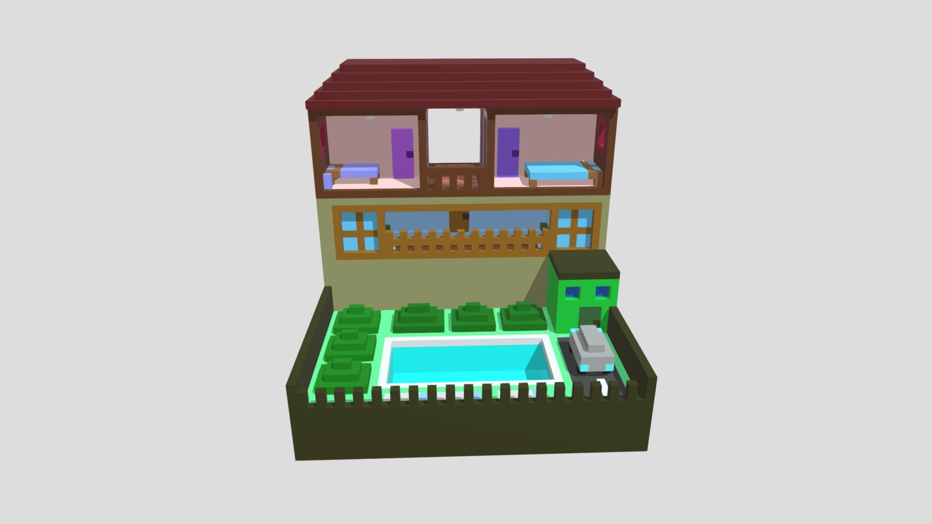 dreamhouse - 3D model by s29044 [a25363a] - Sketchfab