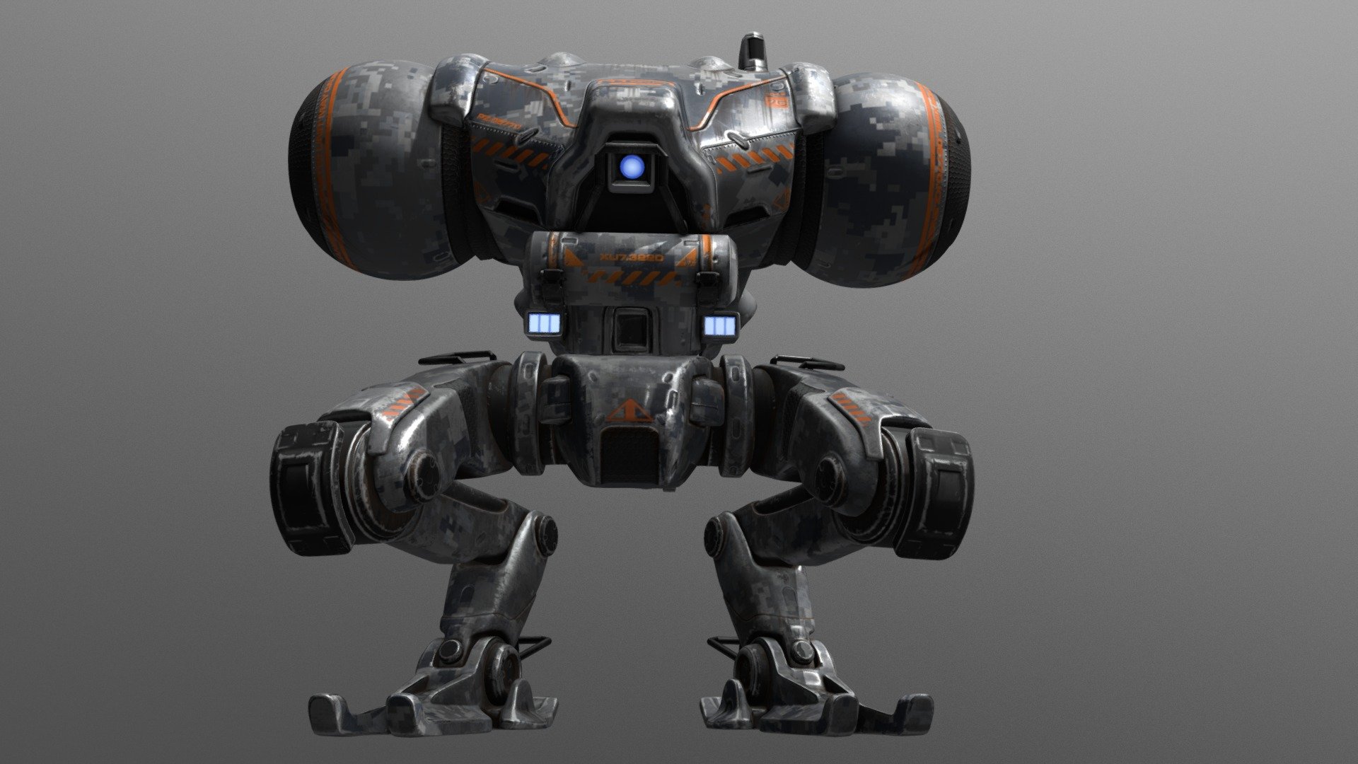 Mech Fan Art - Download Free 3D model by Namorence [a253d91] - Sketchfab