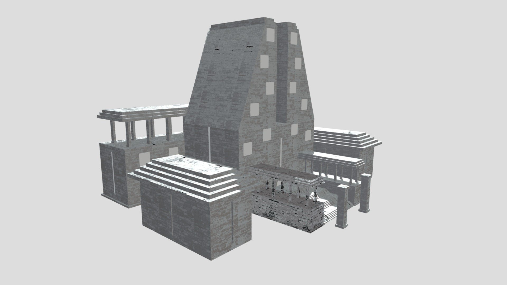 Temple Design - 3D model by jade.quach3 [a254550] - Sketchfab