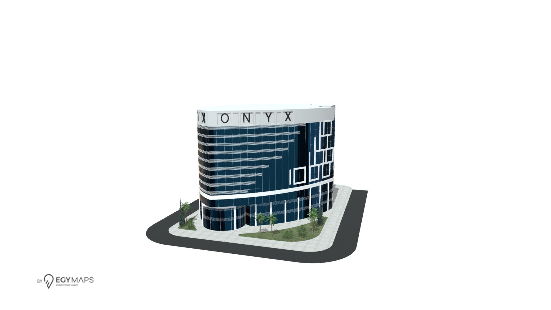 Onyx tower - 3D model by Egy-maps [a2554f1] - Sketchfab