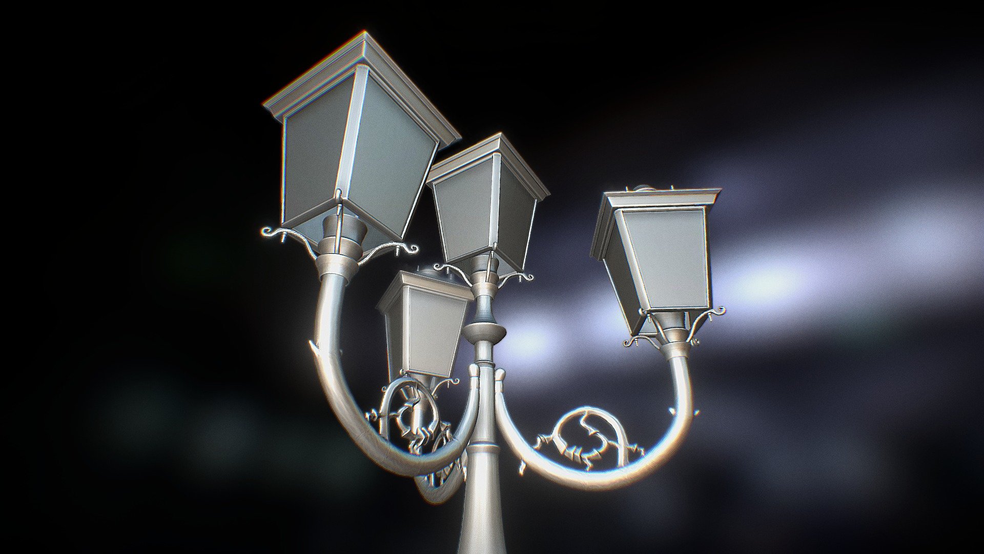 Street Lamp - Download Free 3D model by flioink [a25727c] - Sketchfab
