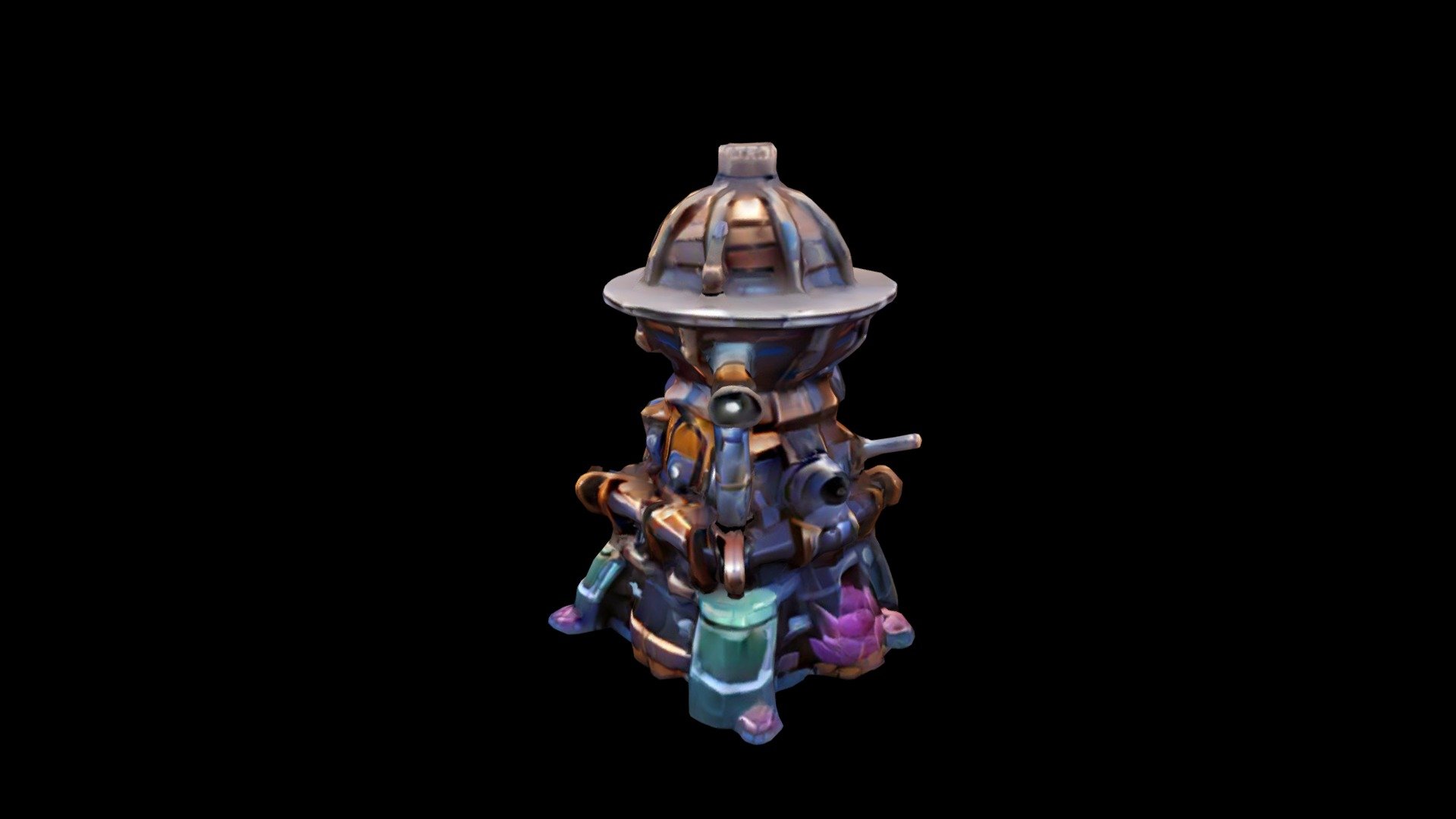 Tower Fall RTS building 13f71784-5480-4b24-a703- - Download Free 3D ...