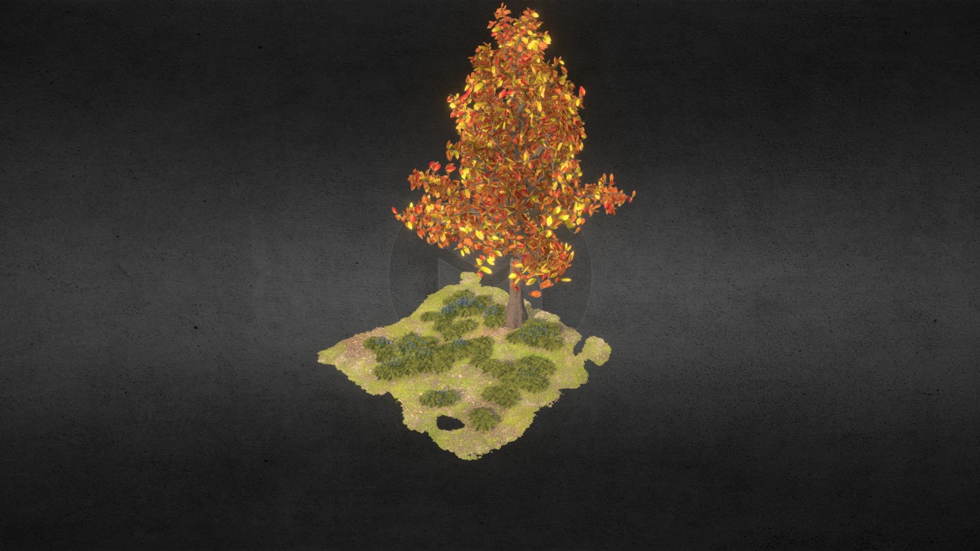 Tree Fall - 3D model by Kasra Homayoni Afshar (@KasraHomayoniAfshar ...