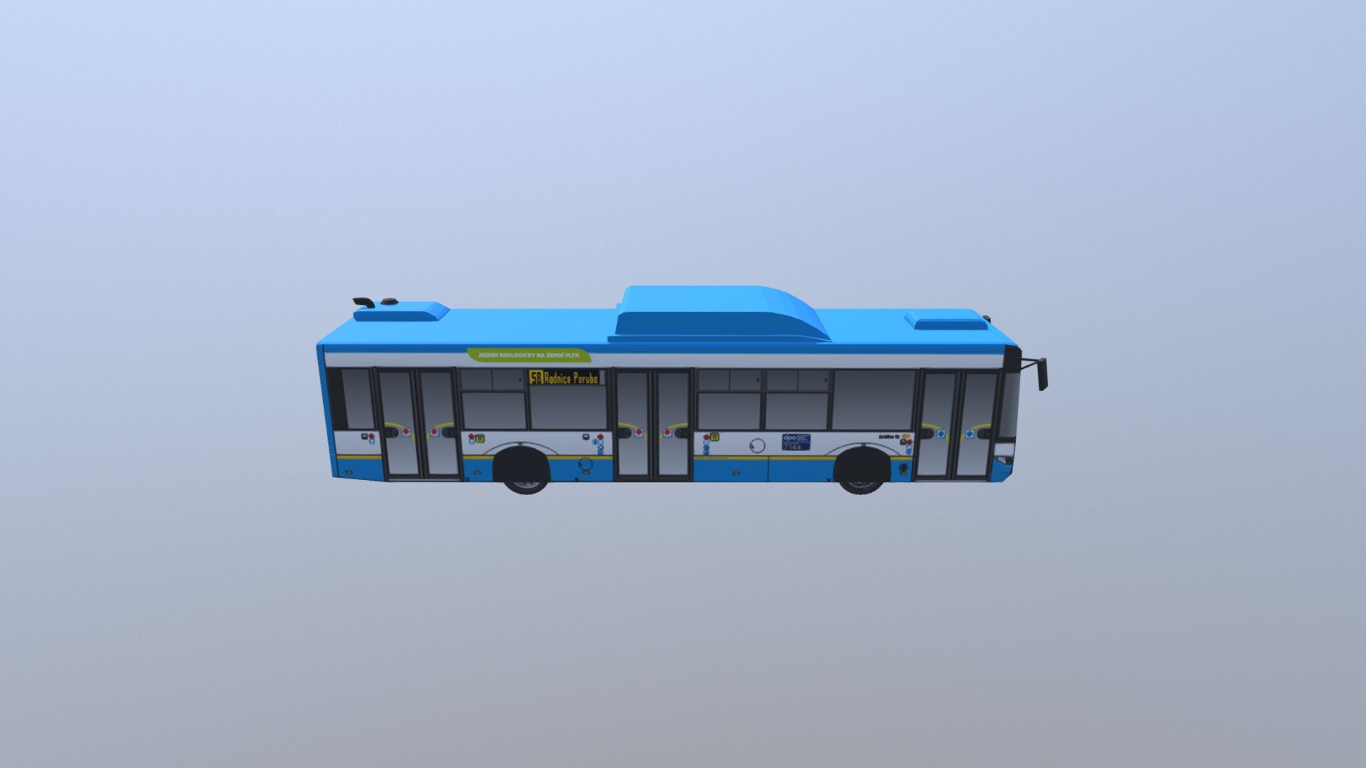 Solaris Urbino 12 CNG DPO - 3D model by MaRt1An [a25a775] - Sketchfab