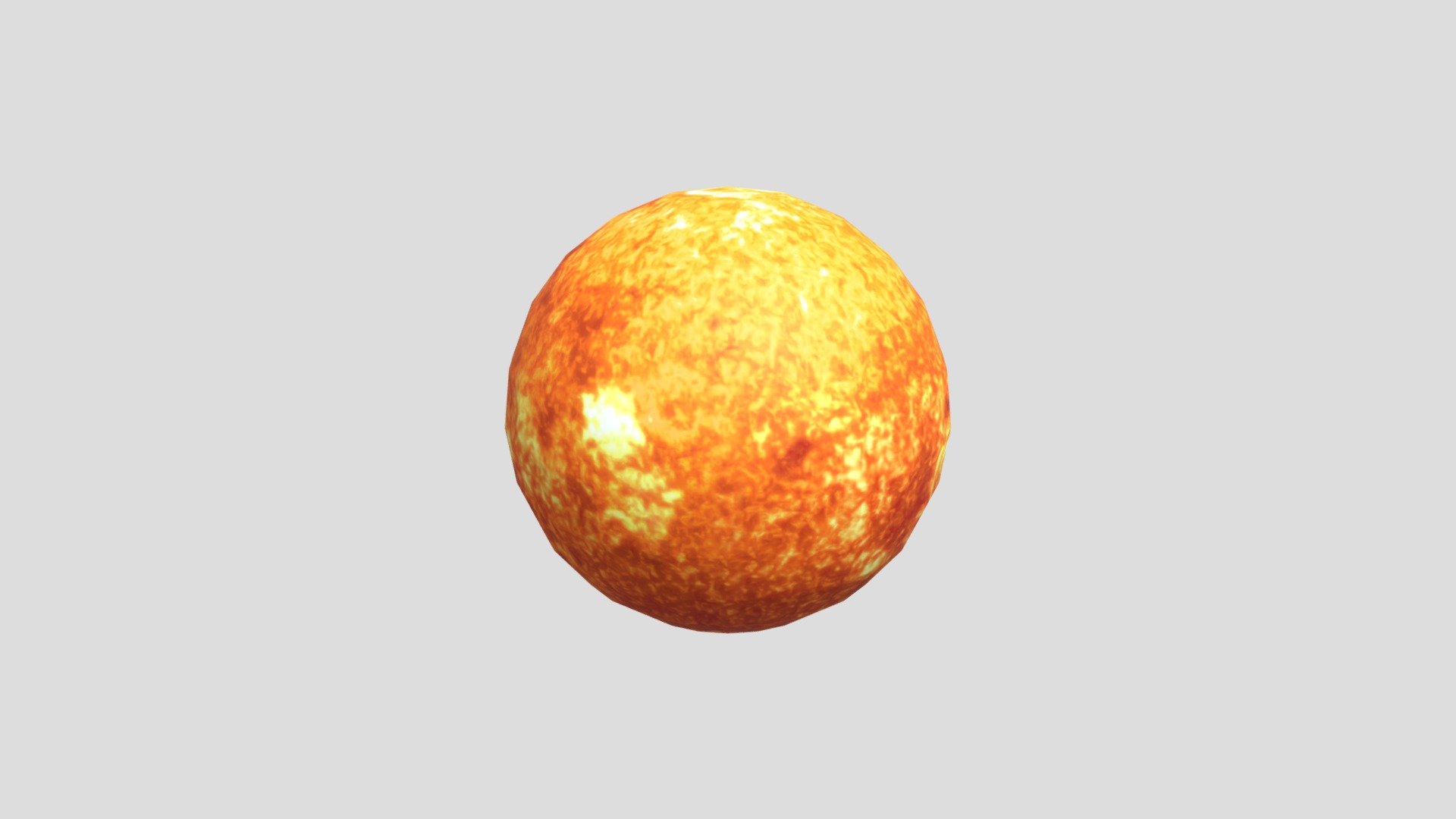 Sun - Download Free 3D model by dhiren_vasnani (@dhirenv) [a25ae98 ...