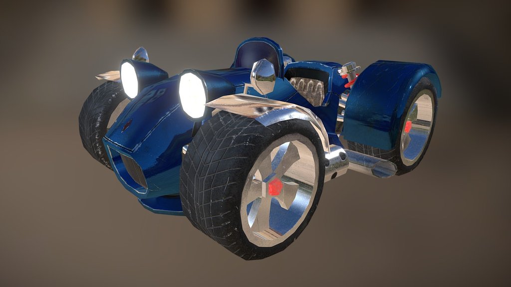 Biff Kart - 3D model by kaox [a25c8fa] - Sketchfab