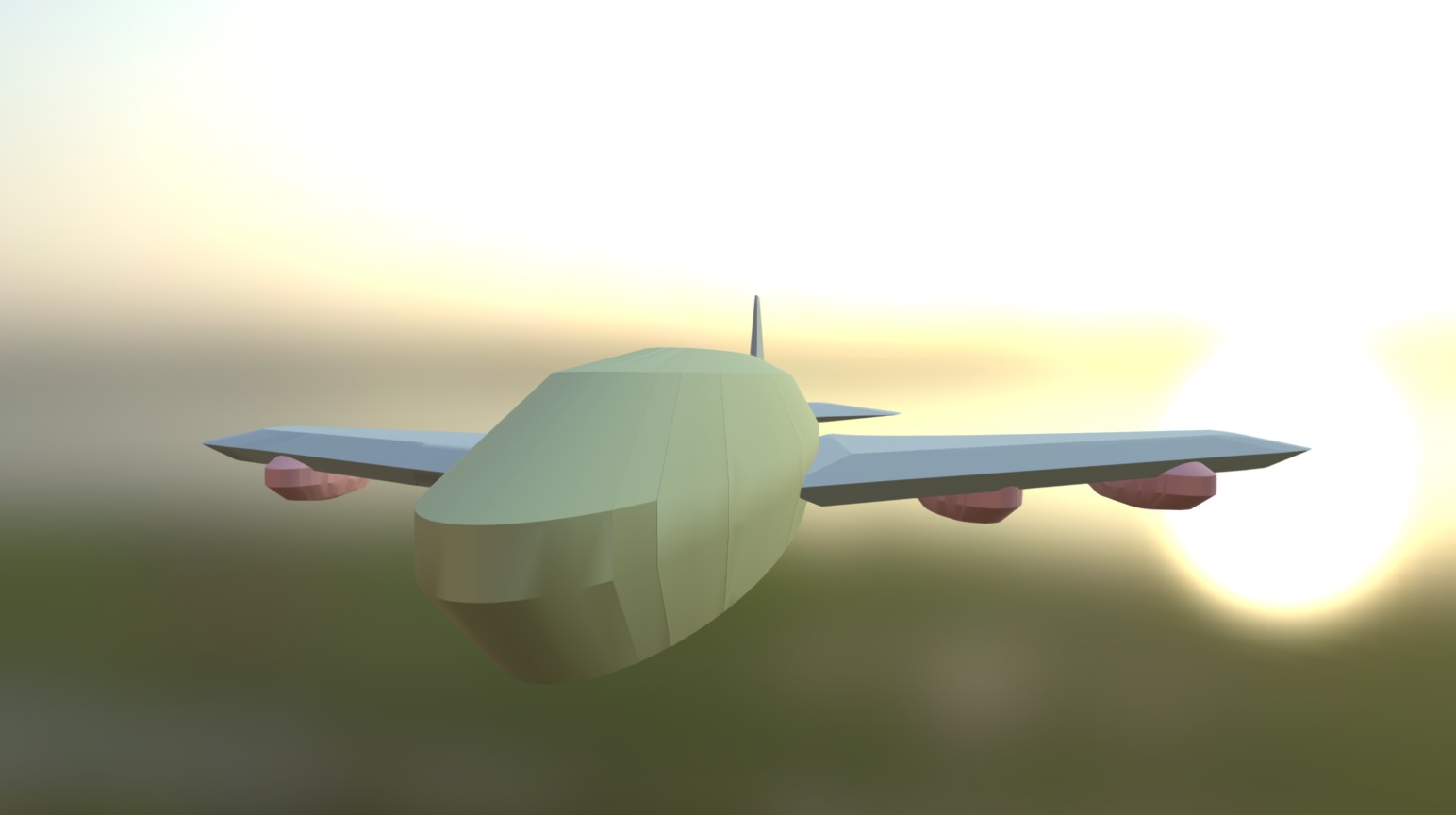 airplane BIG - 3D model by cappieh [a25d561] - Sketchfab