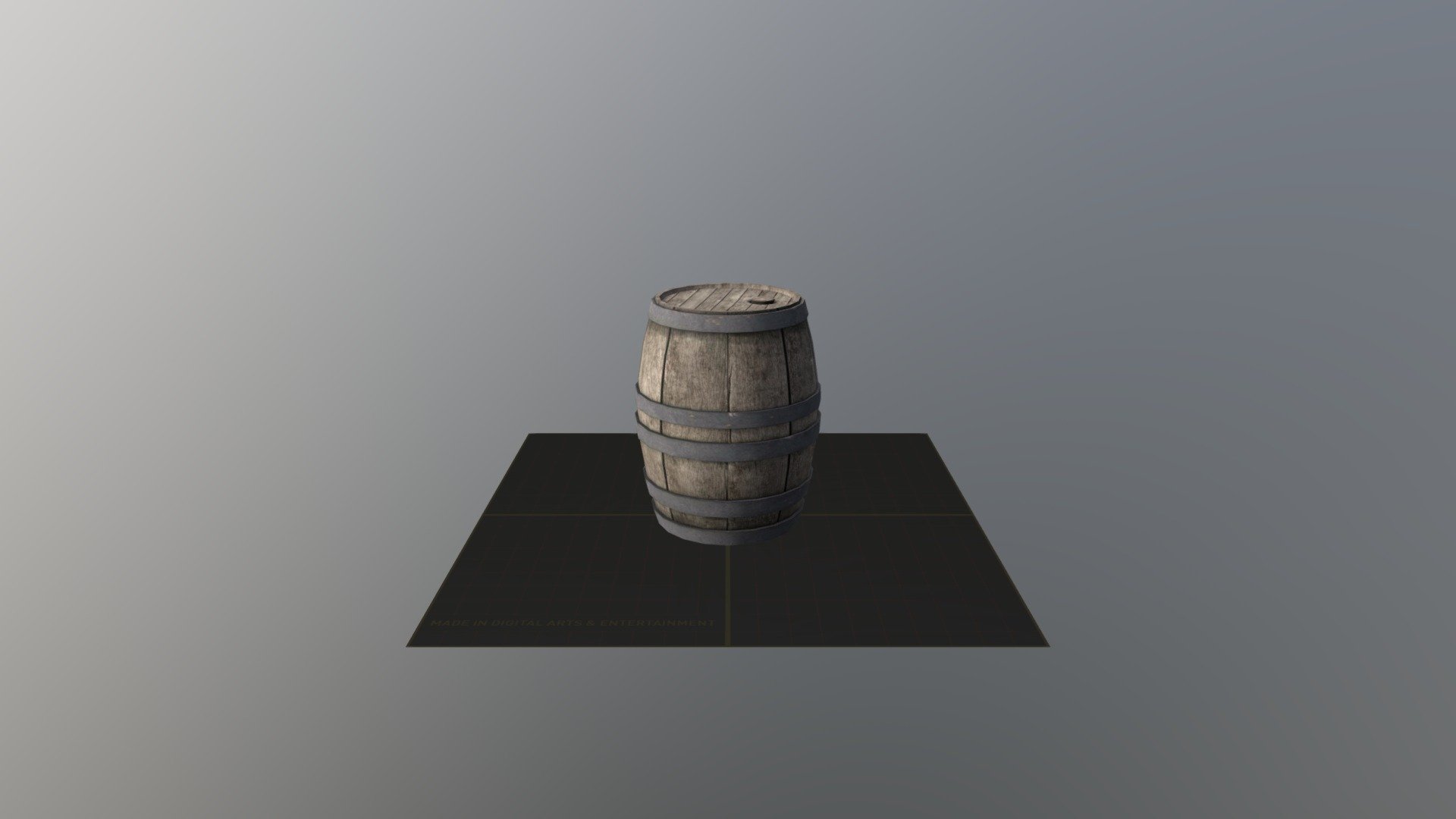 Barrel - 3D model by jonas collin (@jonas_c) [a25dc32] - Sketchfab
