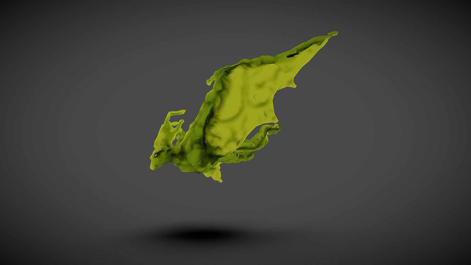 Flyer - NPR green - 3D model by Chaitanya Krishnan (@chaitanyak ...
