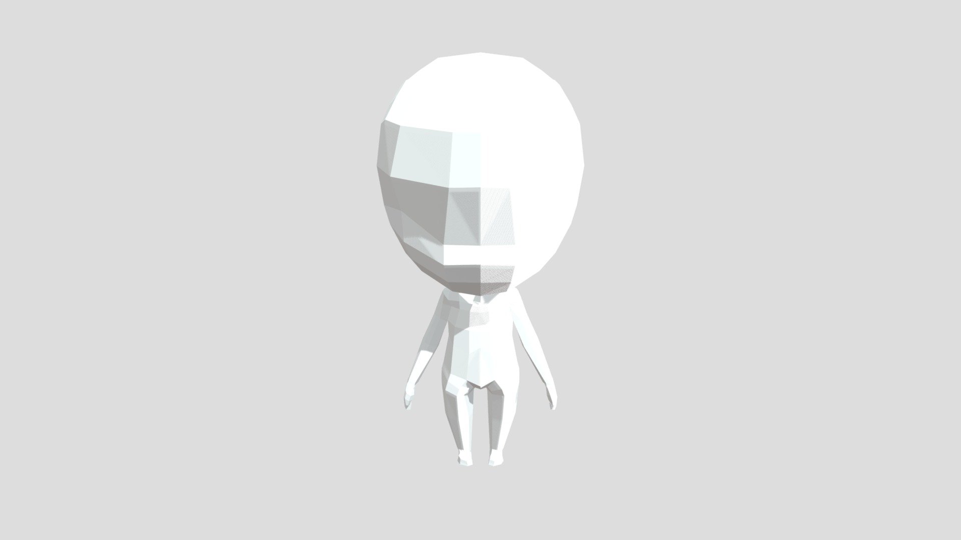 low poly chibi basemesh - 3D model by desto4u (@desto4q) [a25e0ec ...
