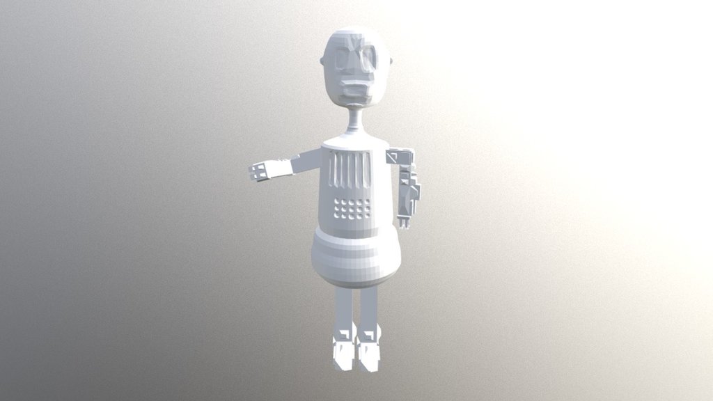Robot Angélica Ocampo - 3D model by angelicaocmo [a25f30e] - Sketchfab