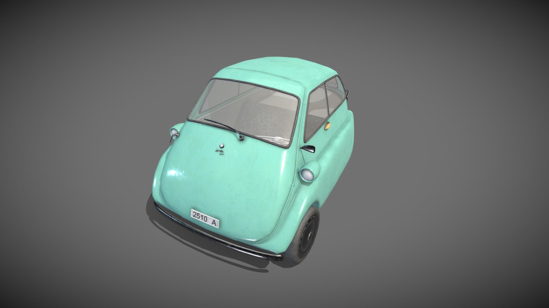 Isetta 300 - 3D model by albagarma [a260df6] - Sketchfab