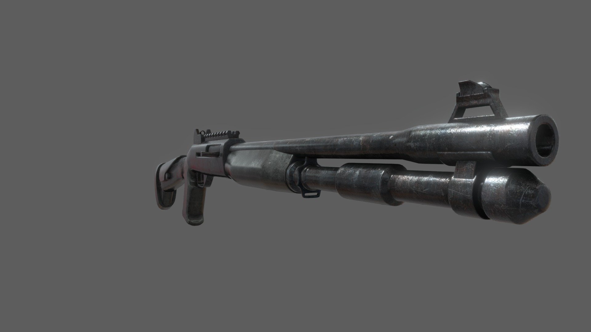 Shotgun M4 (XM1014) (outdated) - Download Free 3D model by buh (@buh ...