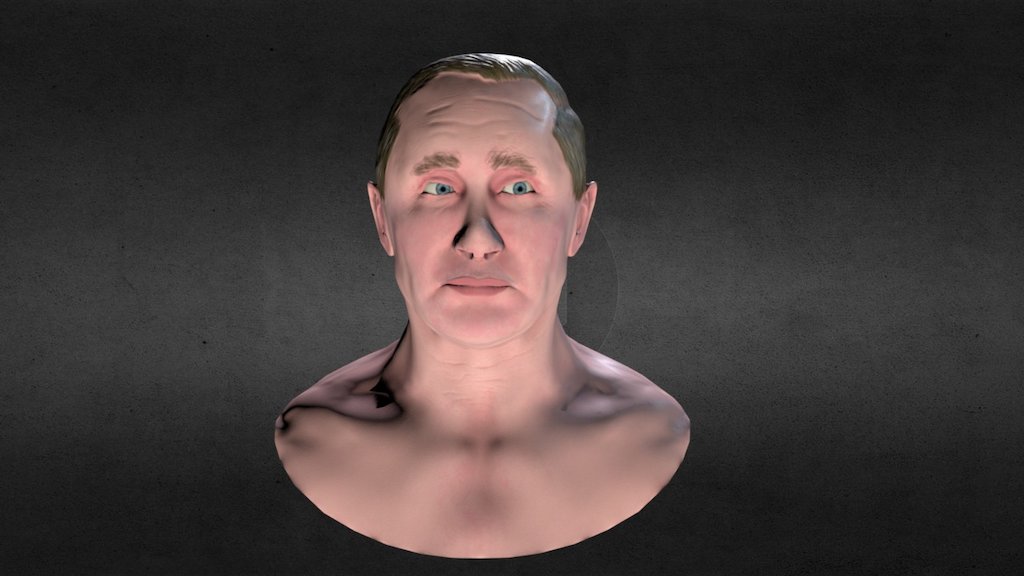 Vladimir Putin Head Bust - 3D model by jrheintz [a26107c] - Sketchfab