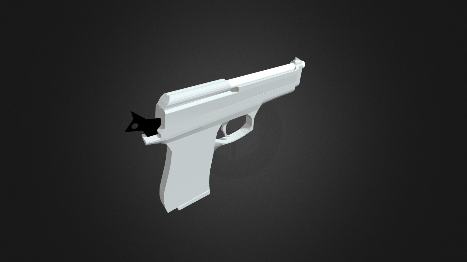 Low Poly Gun - Download Free 3D model by Oscar (@OscarPullin) [a2615d3 ...