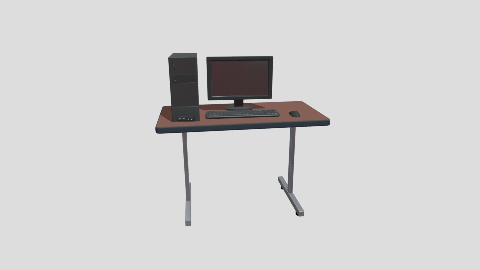 Personal Computer - 3D model by ririnnurfitria [a26343e] - Sketchfab