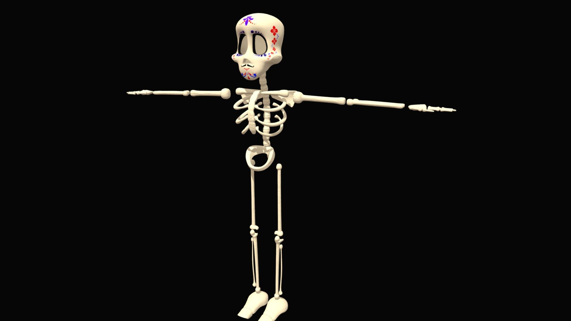 Skeleton - 3D model by DeepakBhardwaj [a263f6b] - Sketchfab