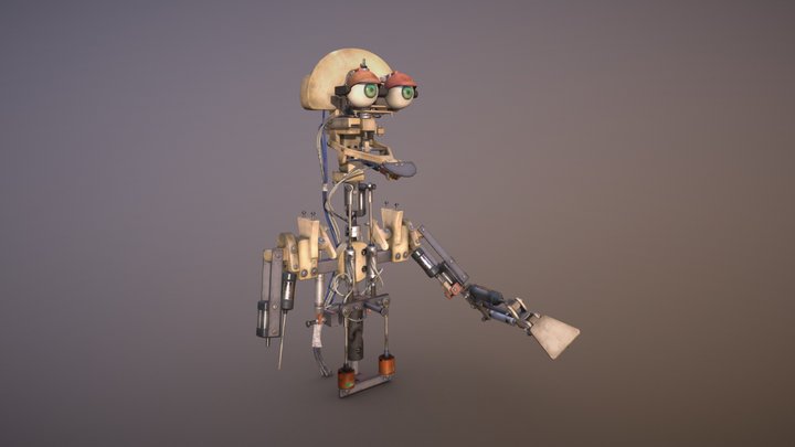 Animatronic 3D models - Sketchfab