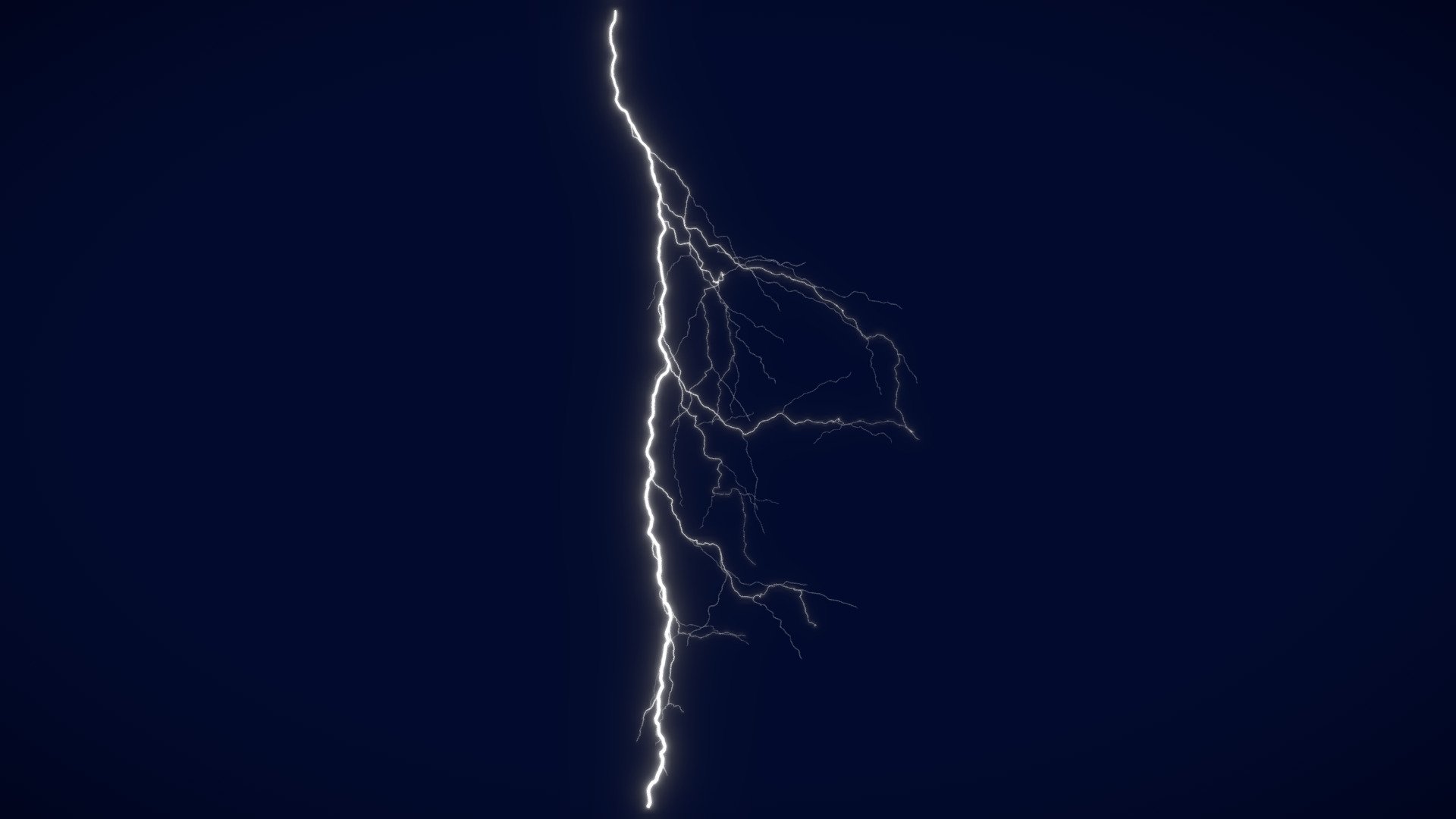 Realistic Cloud to Ground Lightning CG-09 - Buy Royalty Free 3D model ...