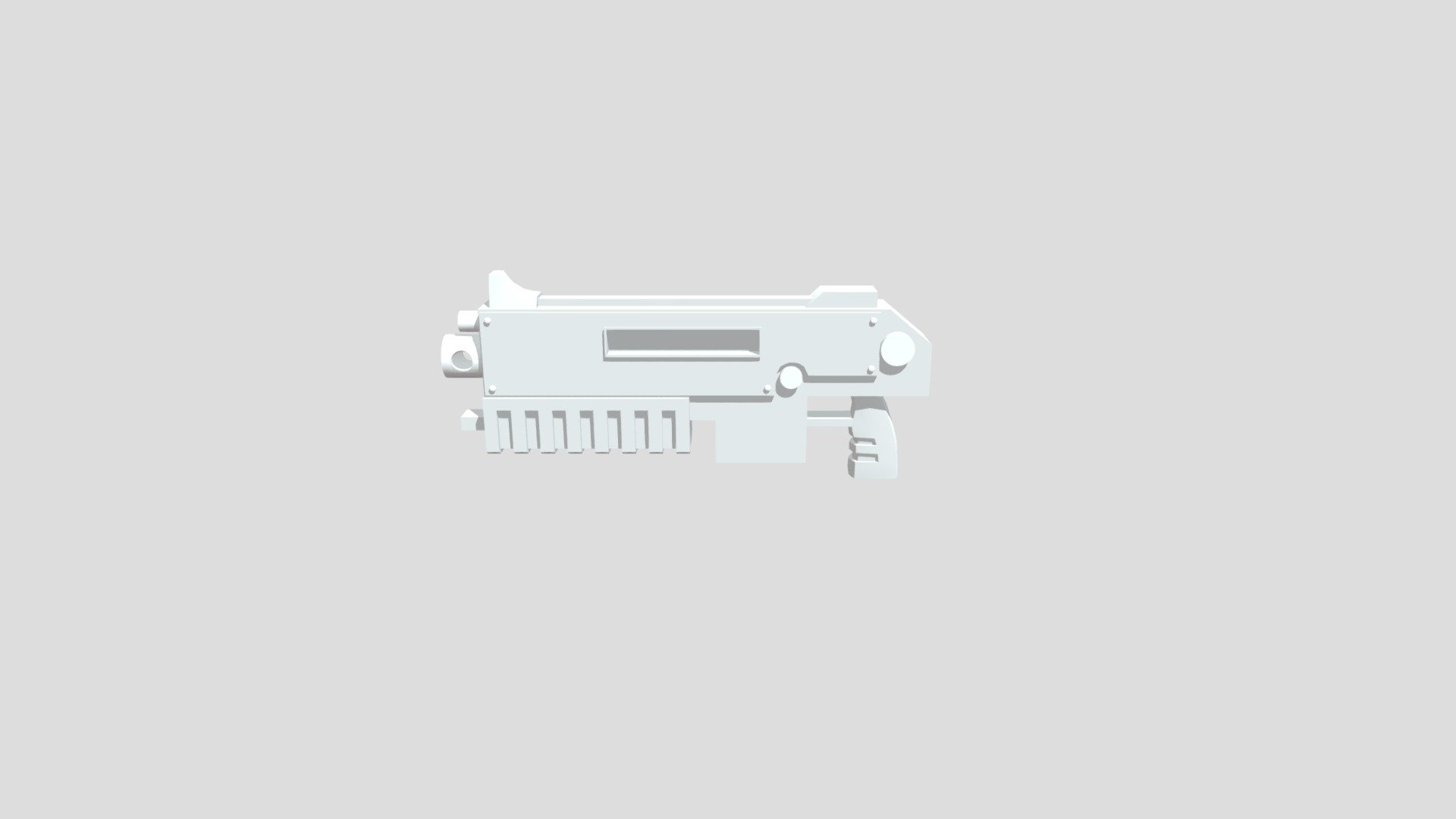Space Marine Bolter WIP - 3D model by KommissarReb [a264cc3] - Sketchfab
