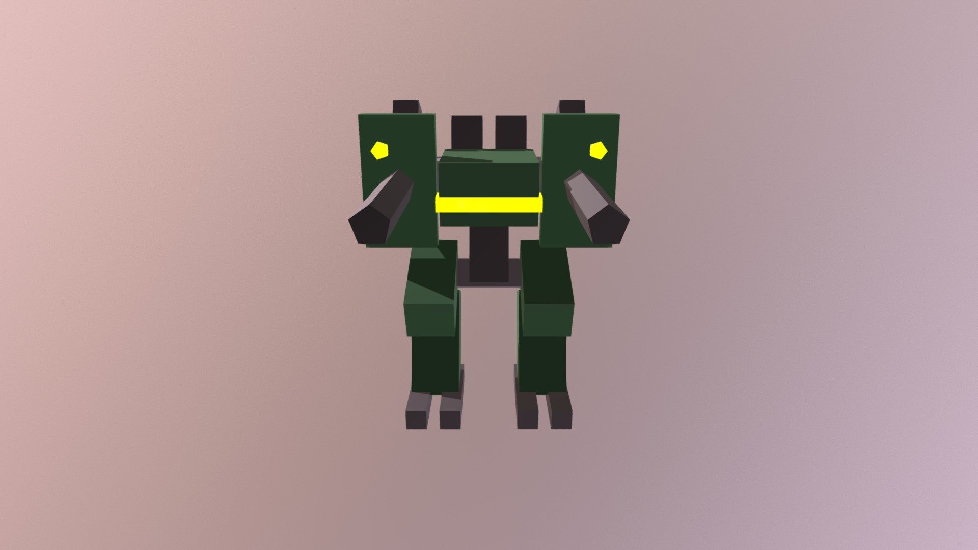 141 Military Assualt Bot - 3D model by Cade_Walsh [a265dea] - Sketchfab