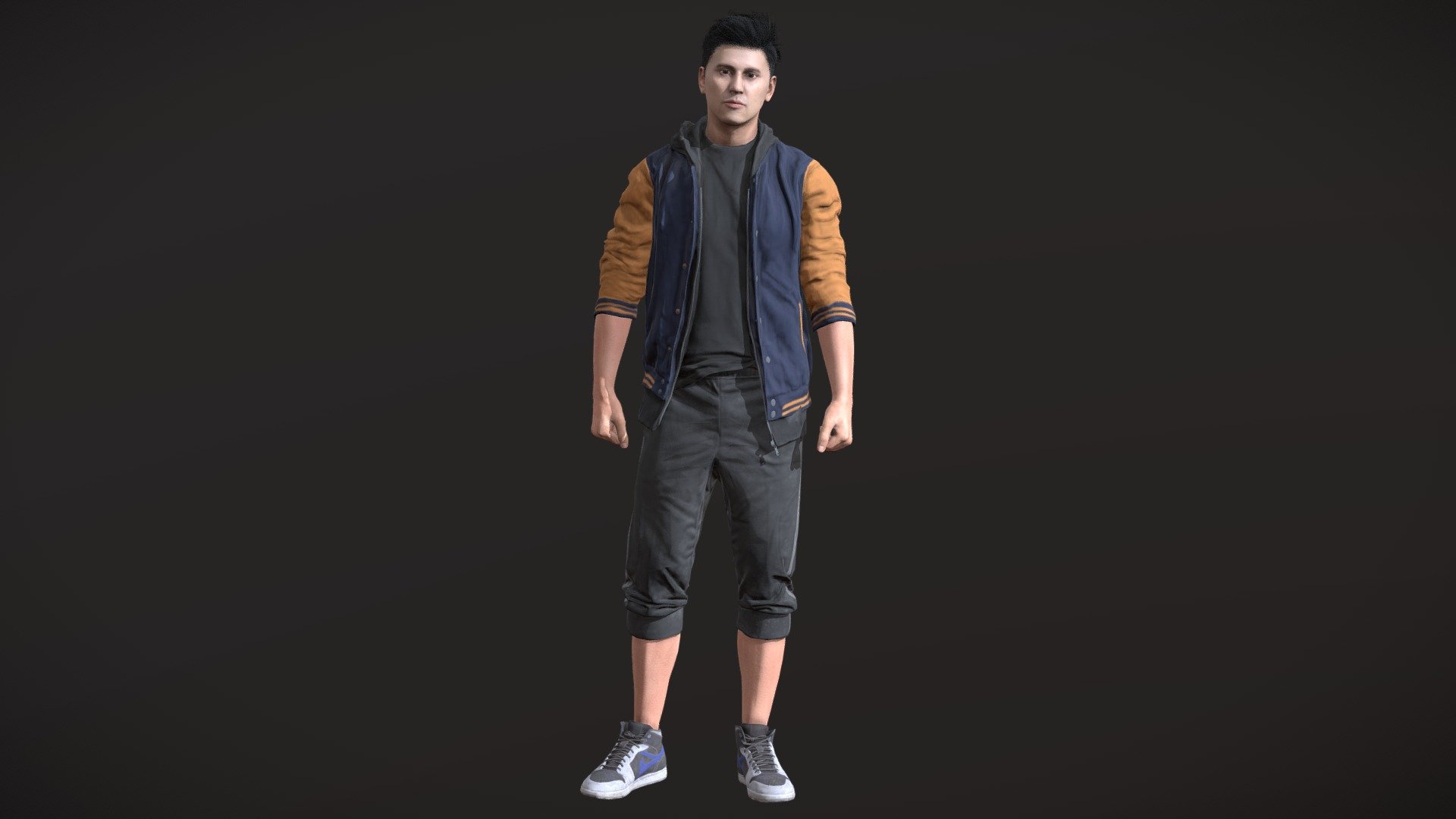Athlete (Jock) PBR Game Ready - Buy Royalty Free 3D model by lidiom4ri4 ...