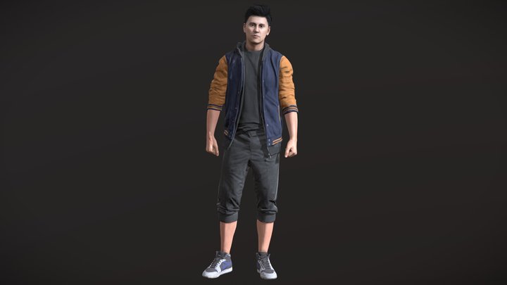 A-pose 3D models - Sketchfab
