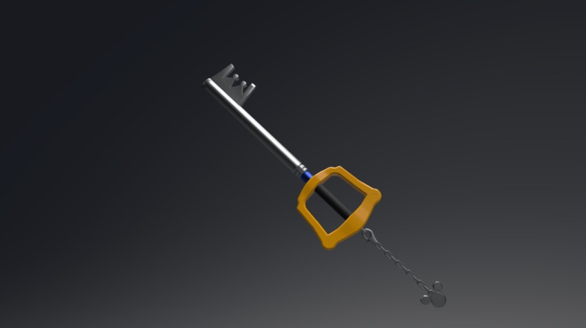 Keyblade - 3D model by farok [a267ec0] - Sketchfab