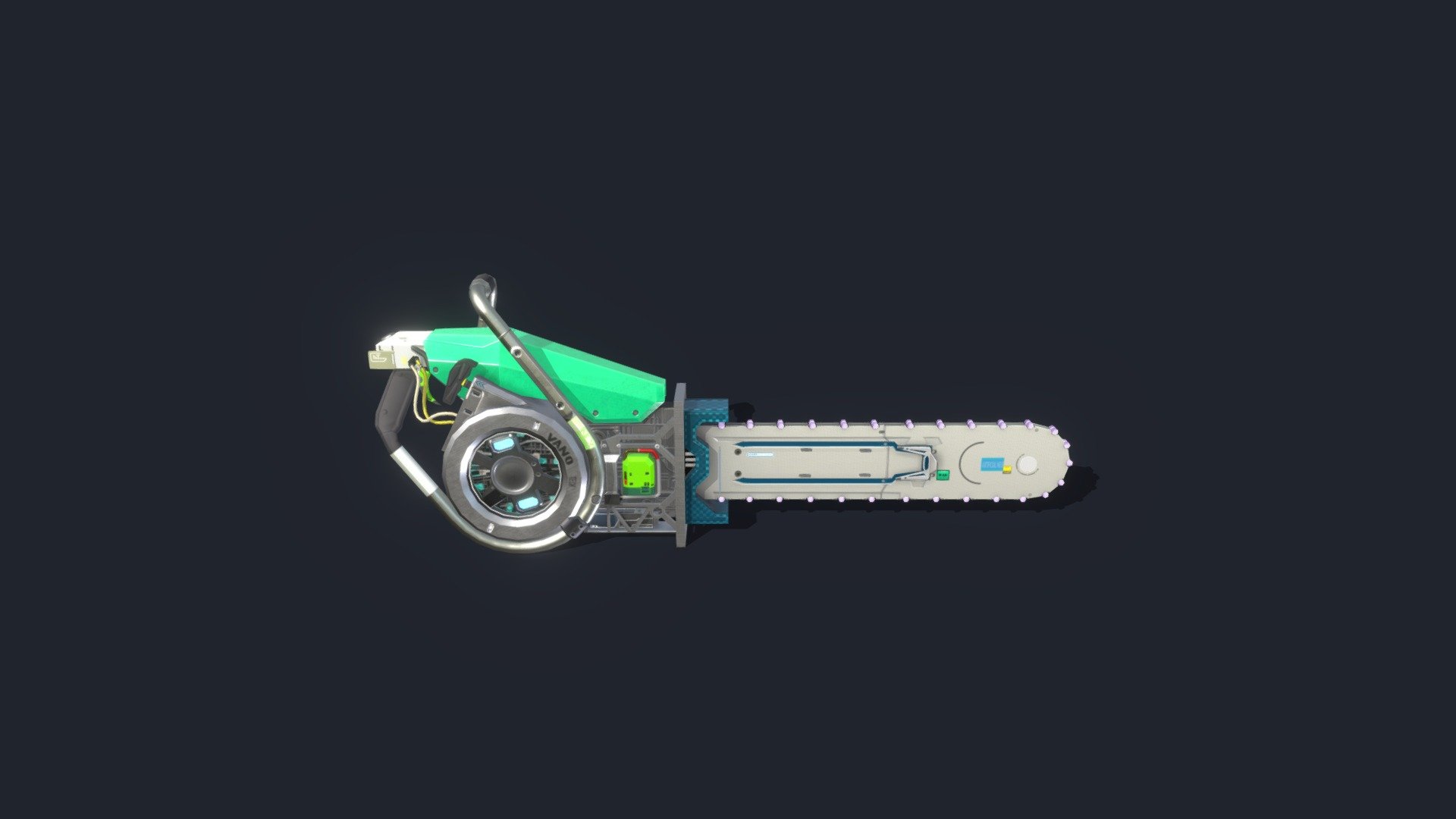 Electric saw - 3D model by Warlochi (@ksendzovaa) [a267f3f] - Sketchfab