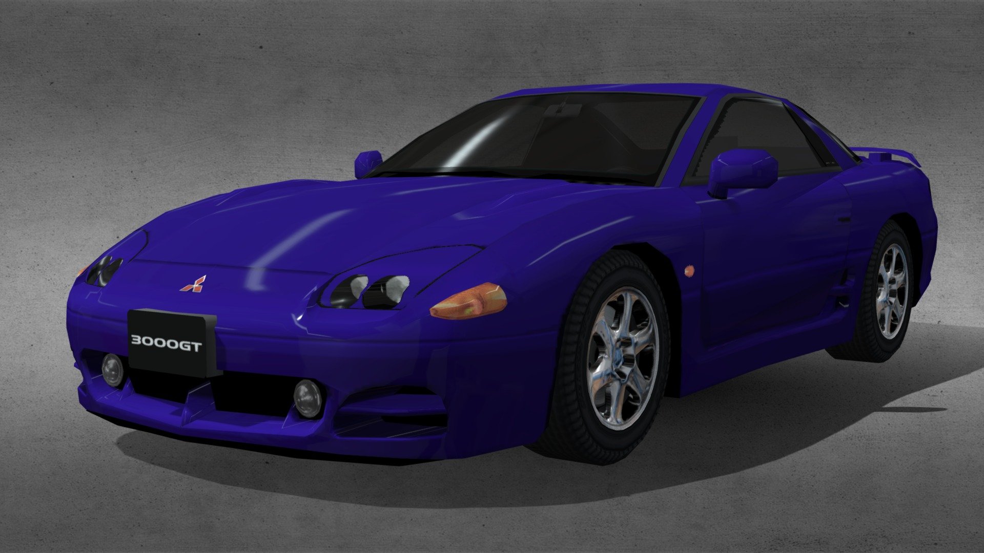 1995 Mitsubishi 3000GT VR-4 Turbo - Download Free 3D model by SIU Car ...