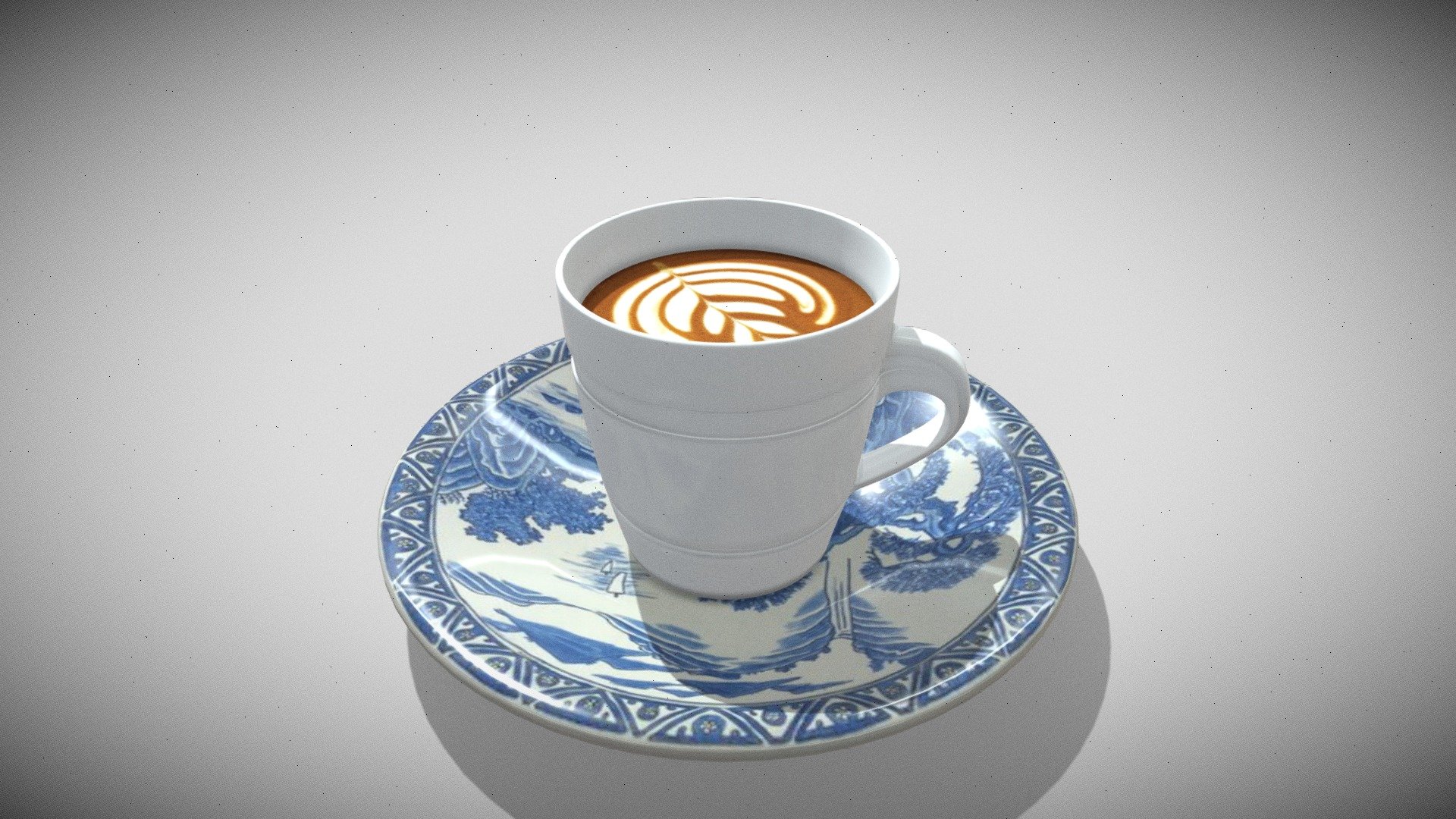 coffee cup 3D model - 3D model by Wraith3D (@jawla0121) [a269c27 ...