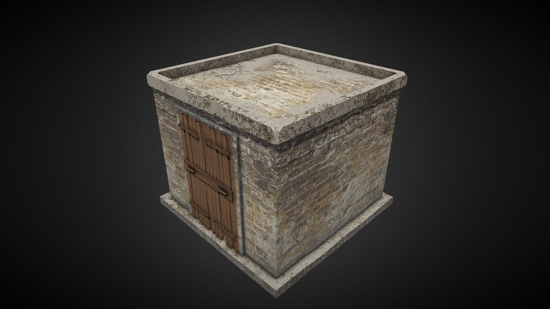 Granary Medieval Game Asset - Buy Royalty Free 3D model by ...