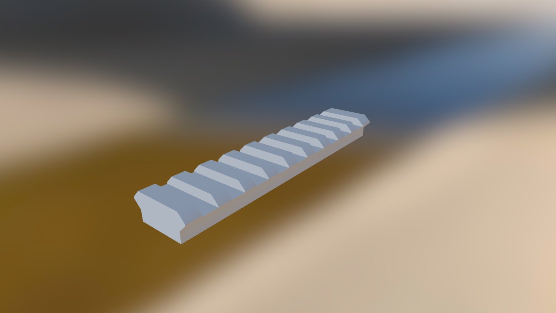 PICATINNY RAIL - 3D model by mani60 [a26aff2] - Sketchfab
