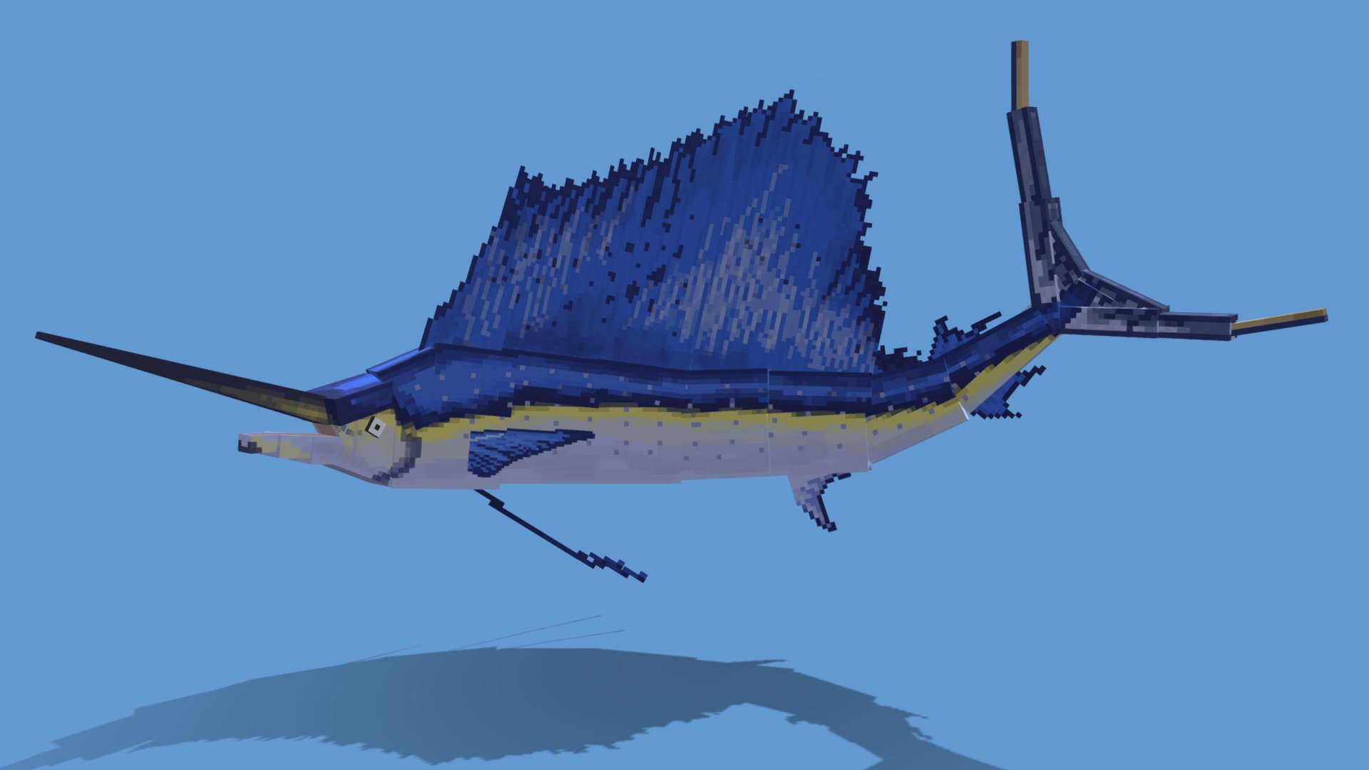 Blue Sailfish - 3D model by Smooch3D (@Smoochie) [a26beef] - Sketchfab