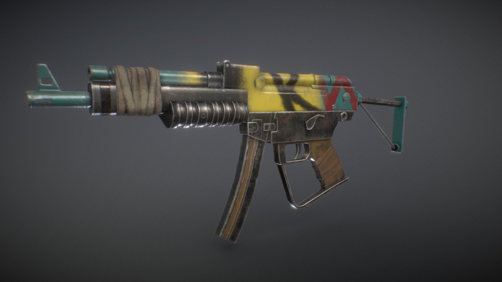 Gun_GE_Task - 3D model by Saksham Upadhyay (@The_3am_Designer) [a26cd1c ...